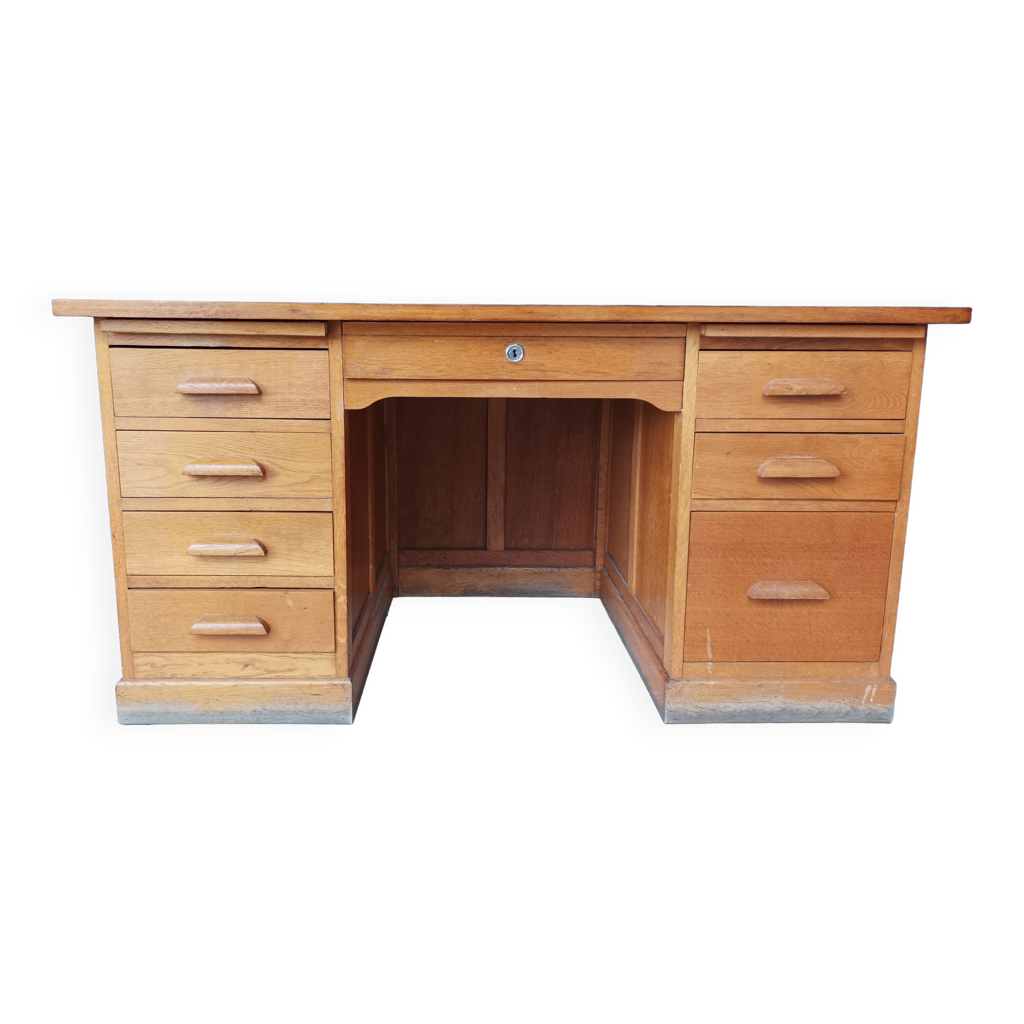 Bureau vintage en chêne | Selency