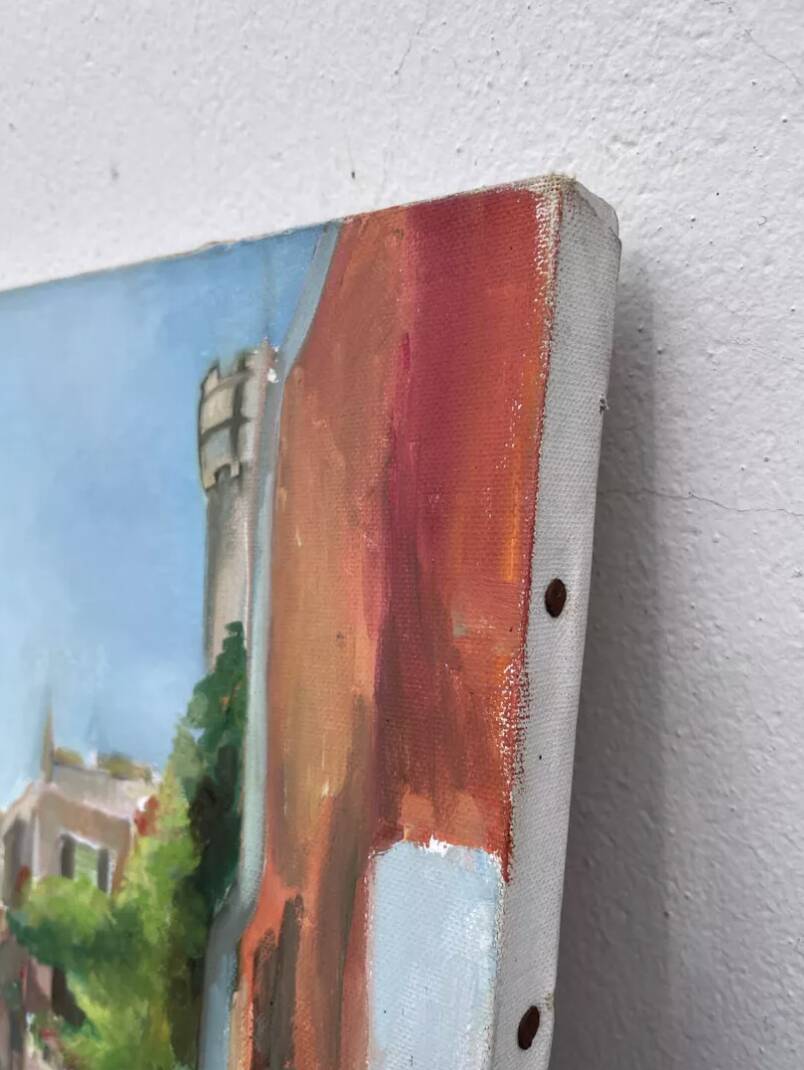 Huile sur toile – Vue pittoresque de Venise - tableau de paysage | Selency