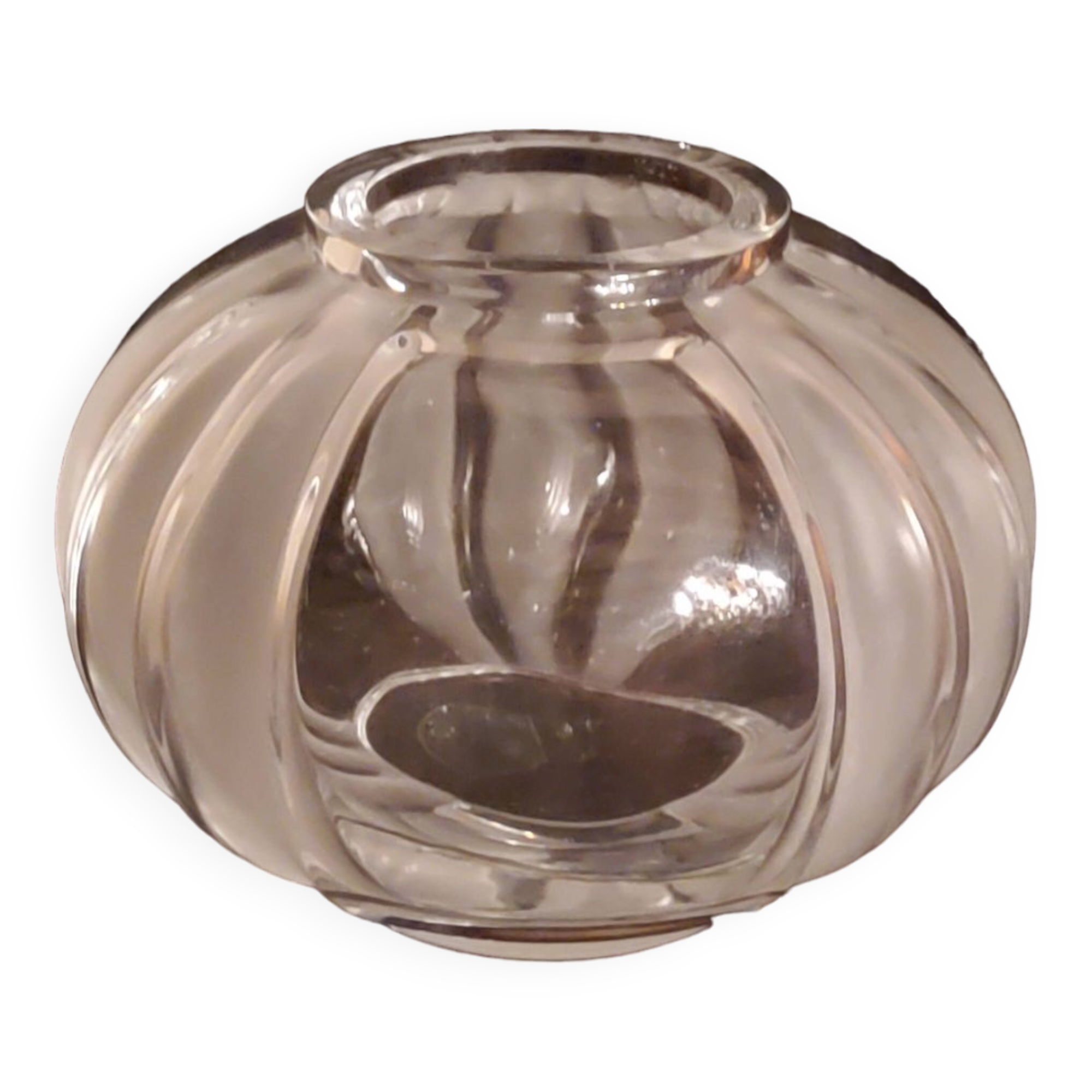 Vase boule en cristal Royales De Champagne | Selency