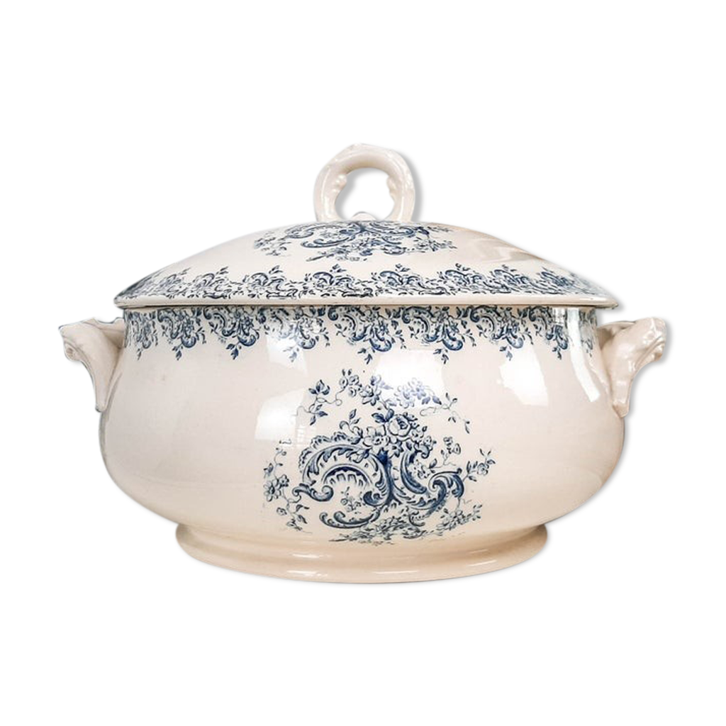 Soupière en faÏence de Gien | Selency