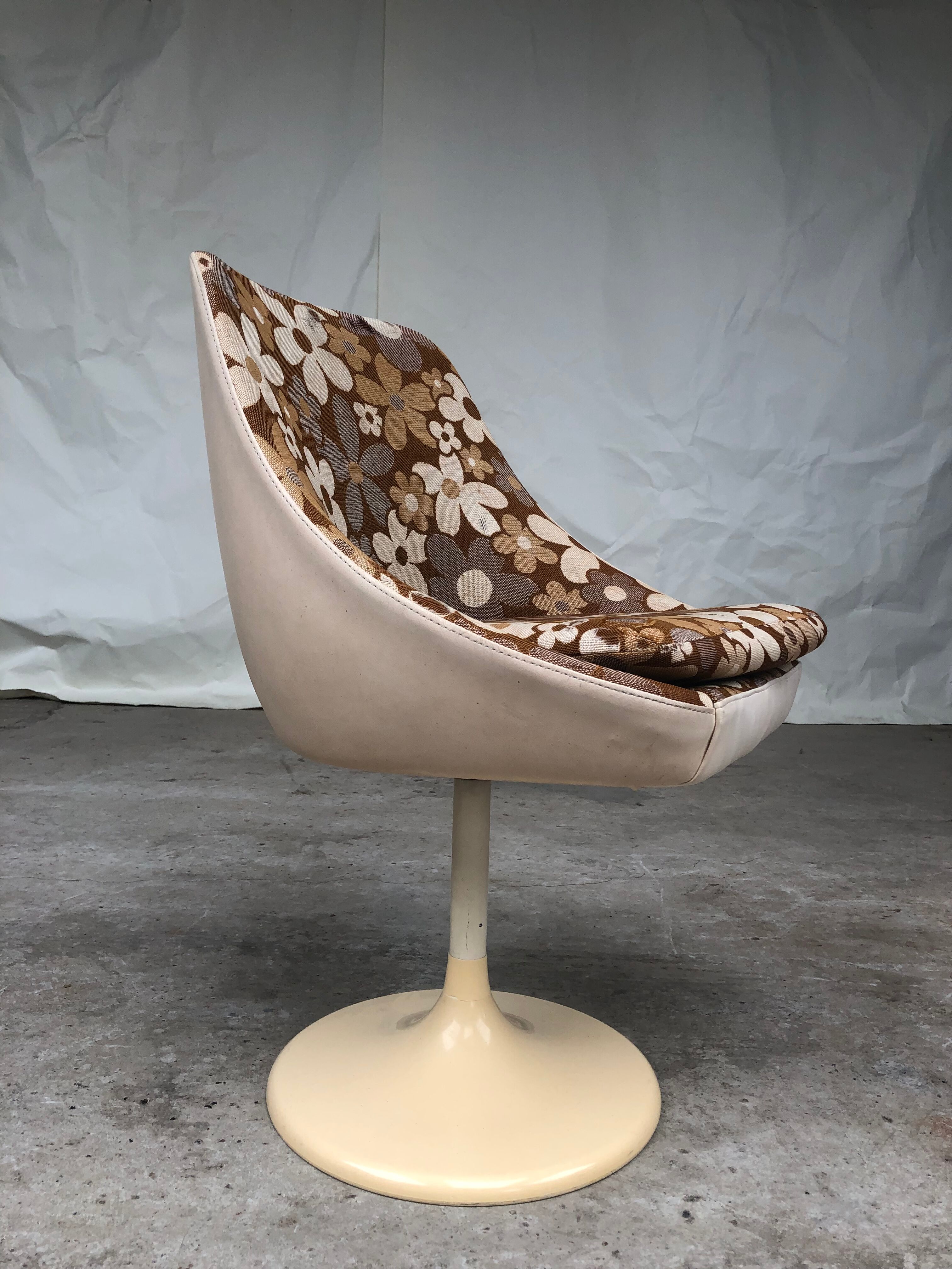 Fauteuil pivotant par Lusch Erzeugnis | Selency