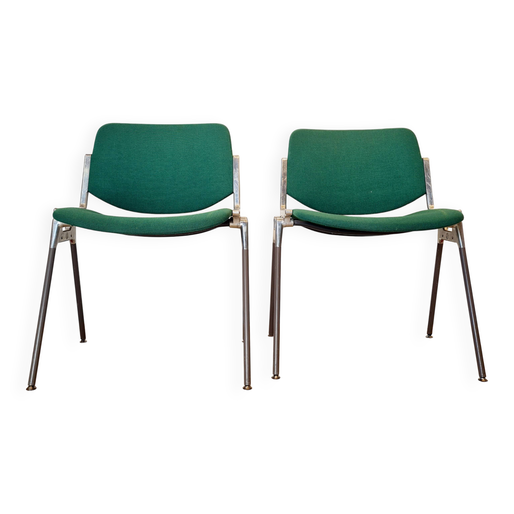 2 chaises de Giancarlo Piretti pour Castelli, 1970 | Selency