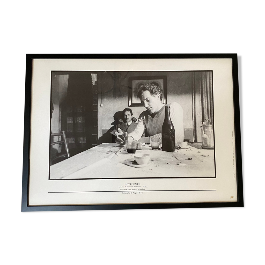 Réimpression italienne Angelo Novi du film Novecento, 1900 | Selency