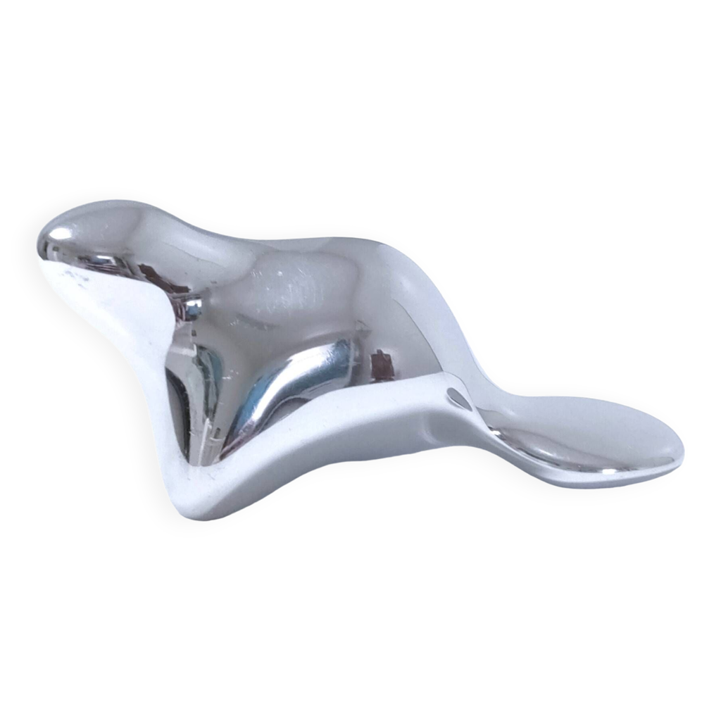 Beaver aluminum paperweight modernist design by Hoselton signed and ...