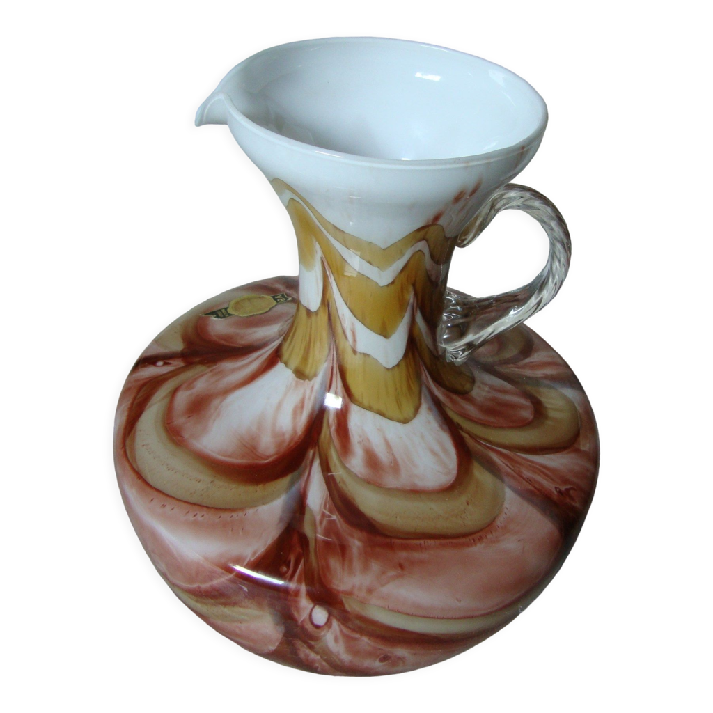 Vase pichet opaline florence | Selency