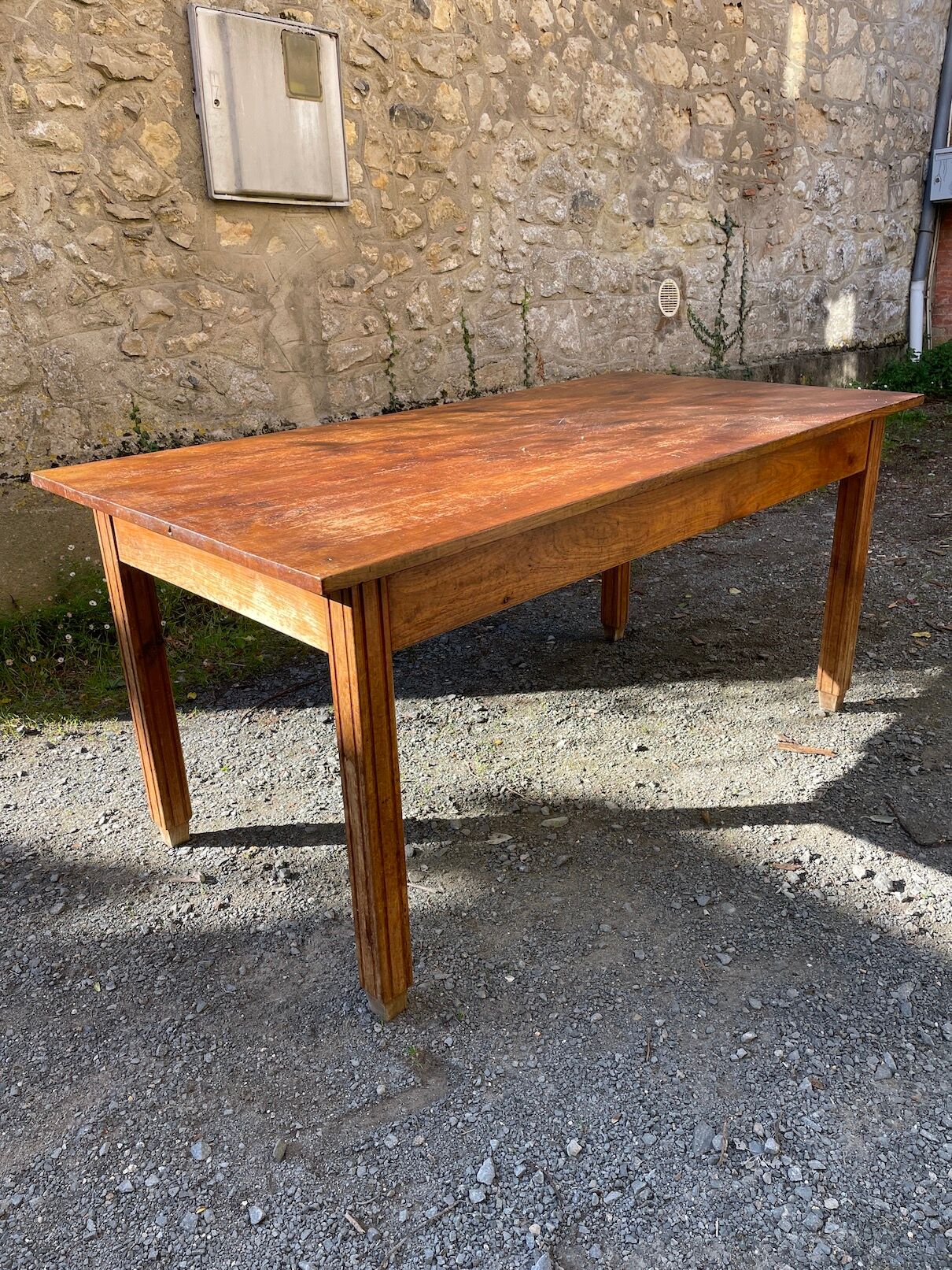 Table de ferme bois massif | Selency