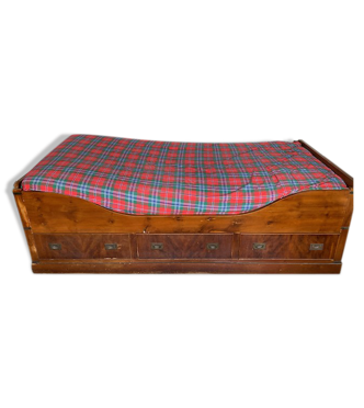 Lit "bateau" avec 3 tiroirs | Selency