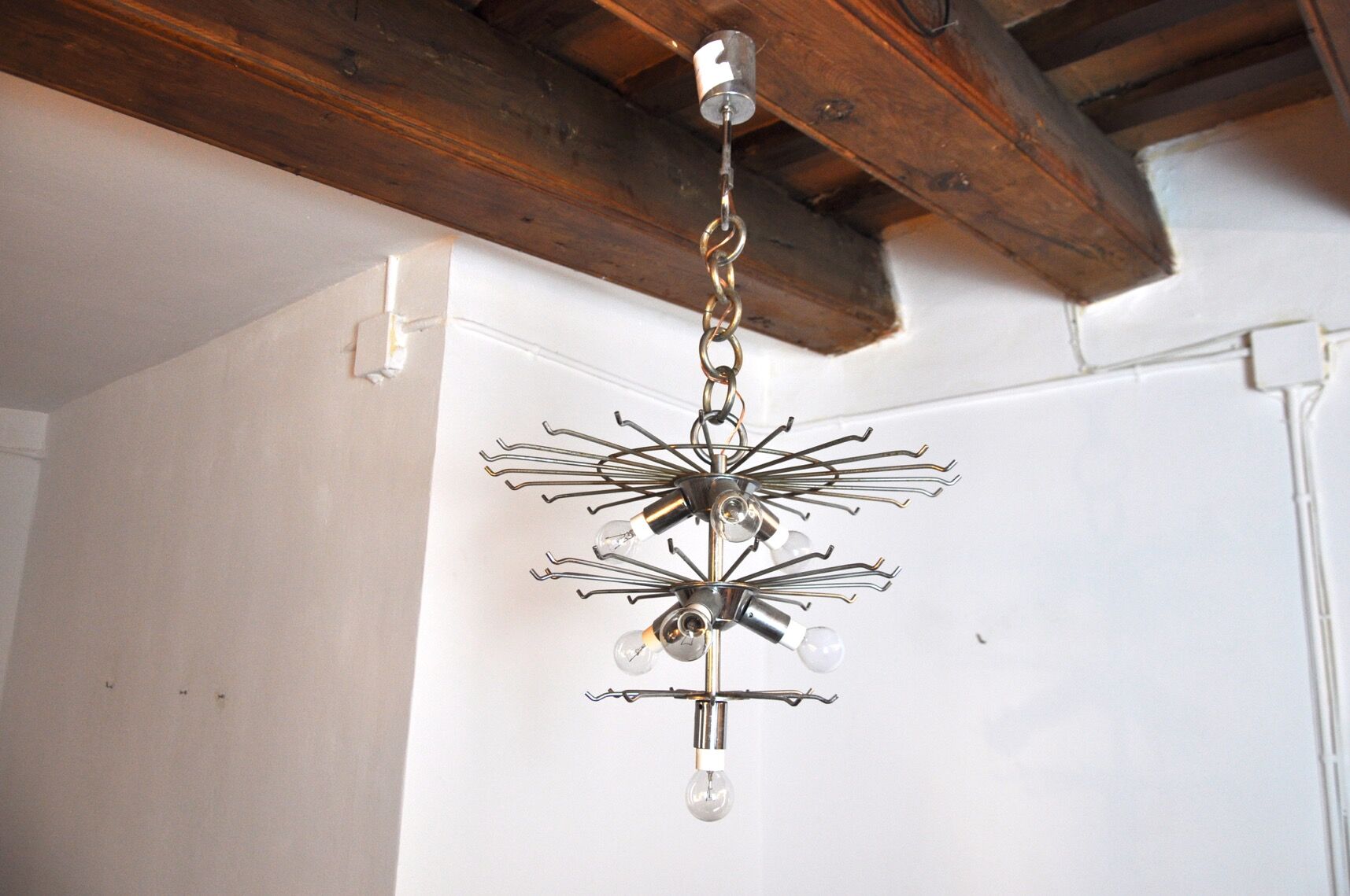 Lustre Veca en verre de Murano Italie 1970 | Selency