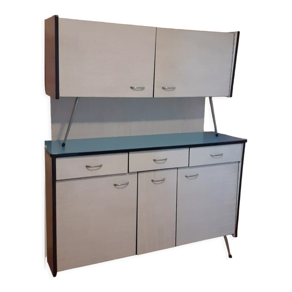 Buffet deux corps en formica | Selency