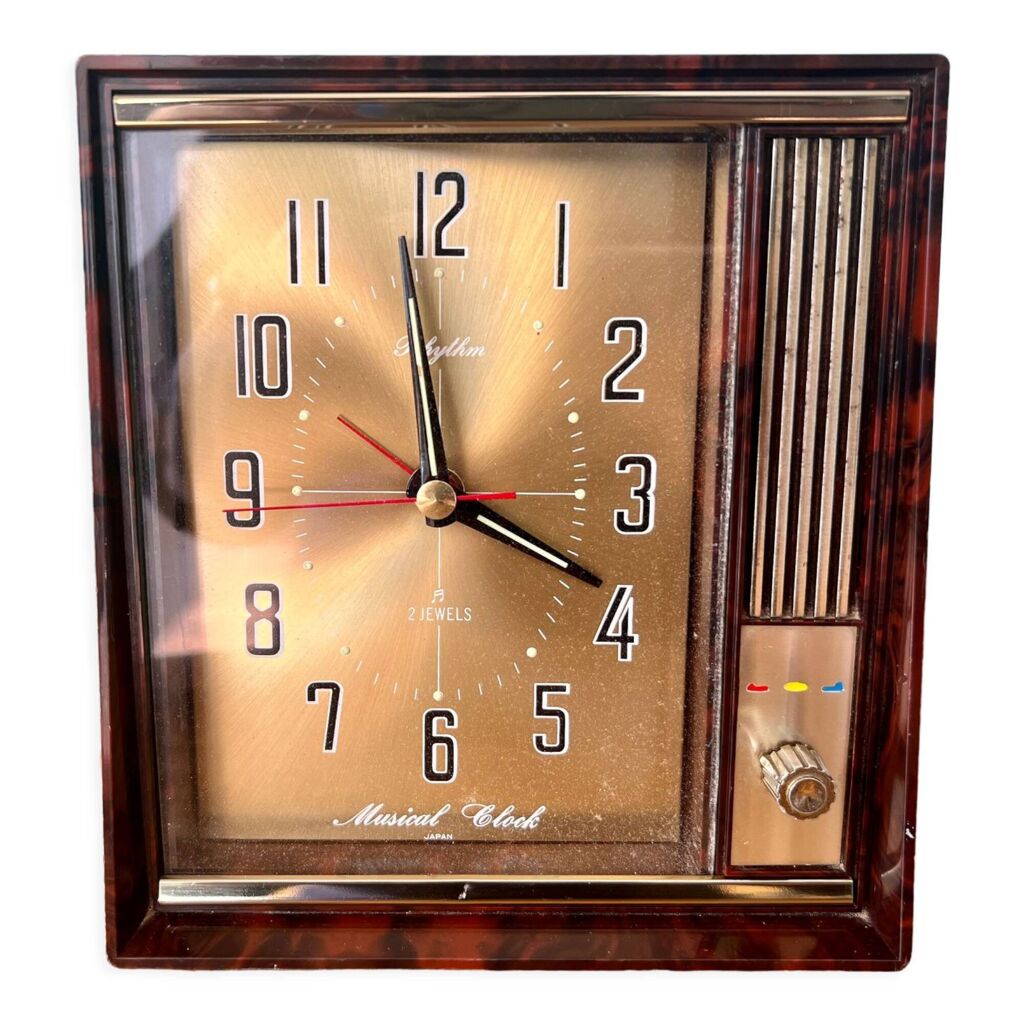 Vintage musical clock | Selency