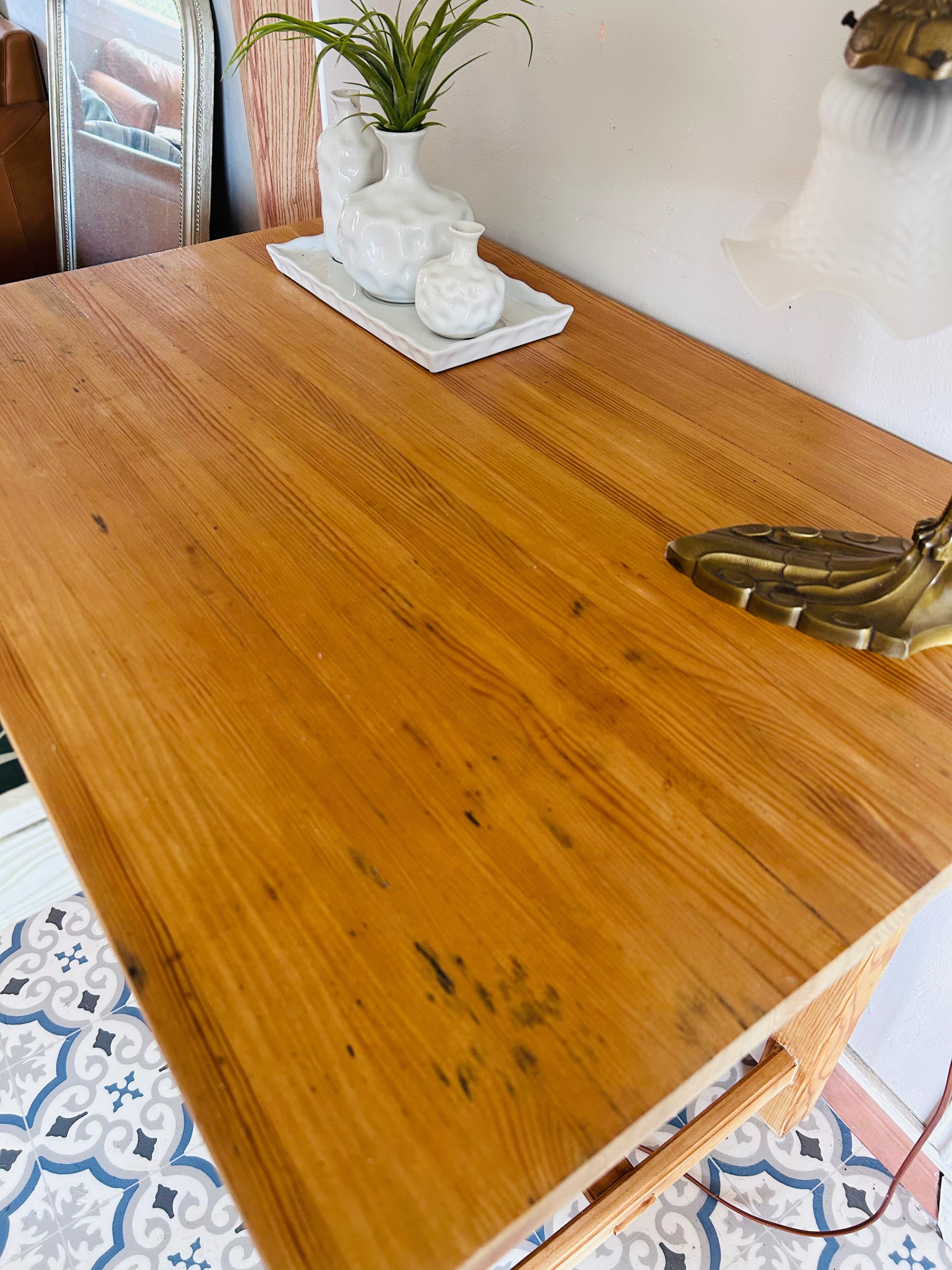 Table en pin massif | Selency