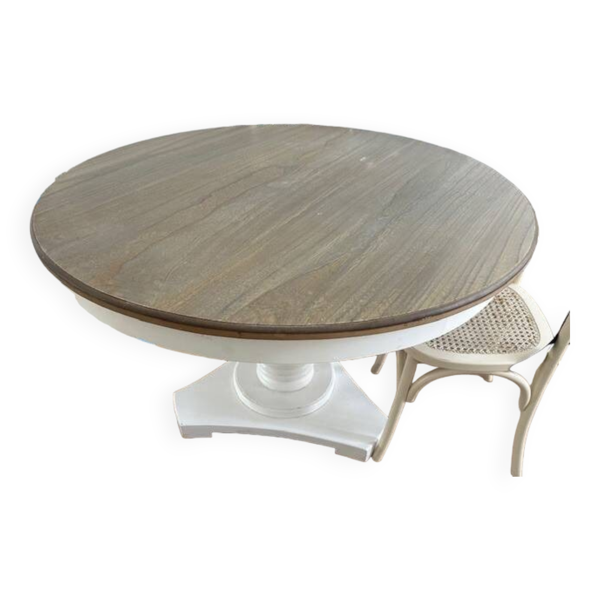 Table ronde bois massif | Selency