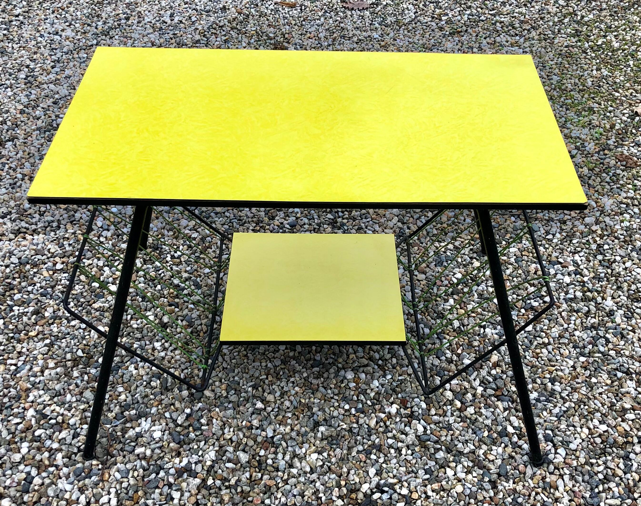 Table basse formica scoubidou | Selency