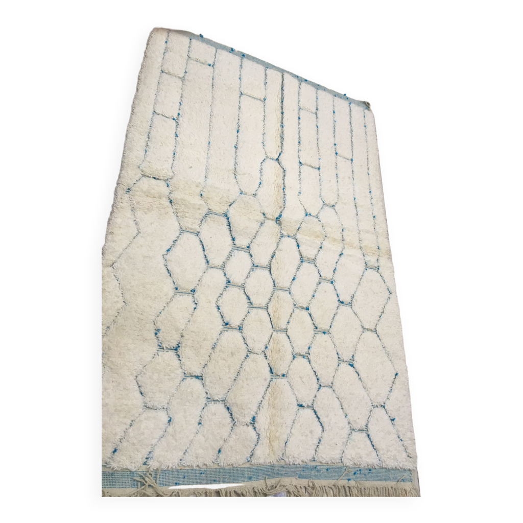 Tapis Beni Ouarain Berbère Marocain 2m45 x 1m52 | Selency