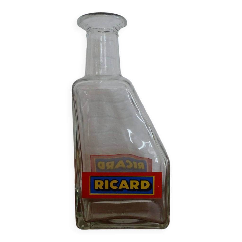 Carafe publicitaire vintage Ricard émaillée en verre | Selency