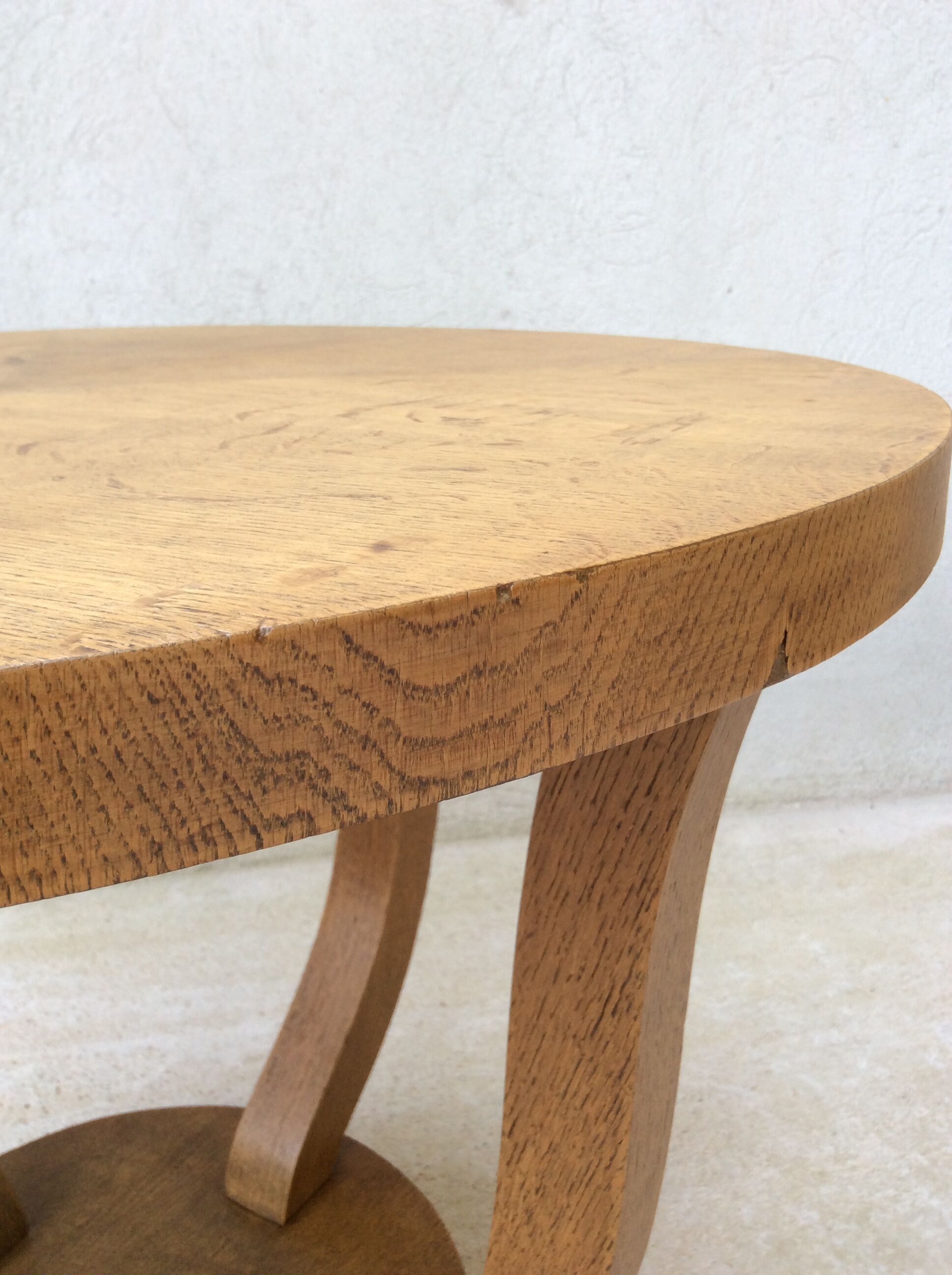 Table basse ronde art déco | Selency