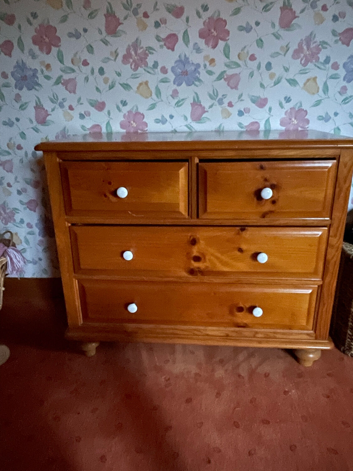 Commode en pin miel blond Aubert | Selency