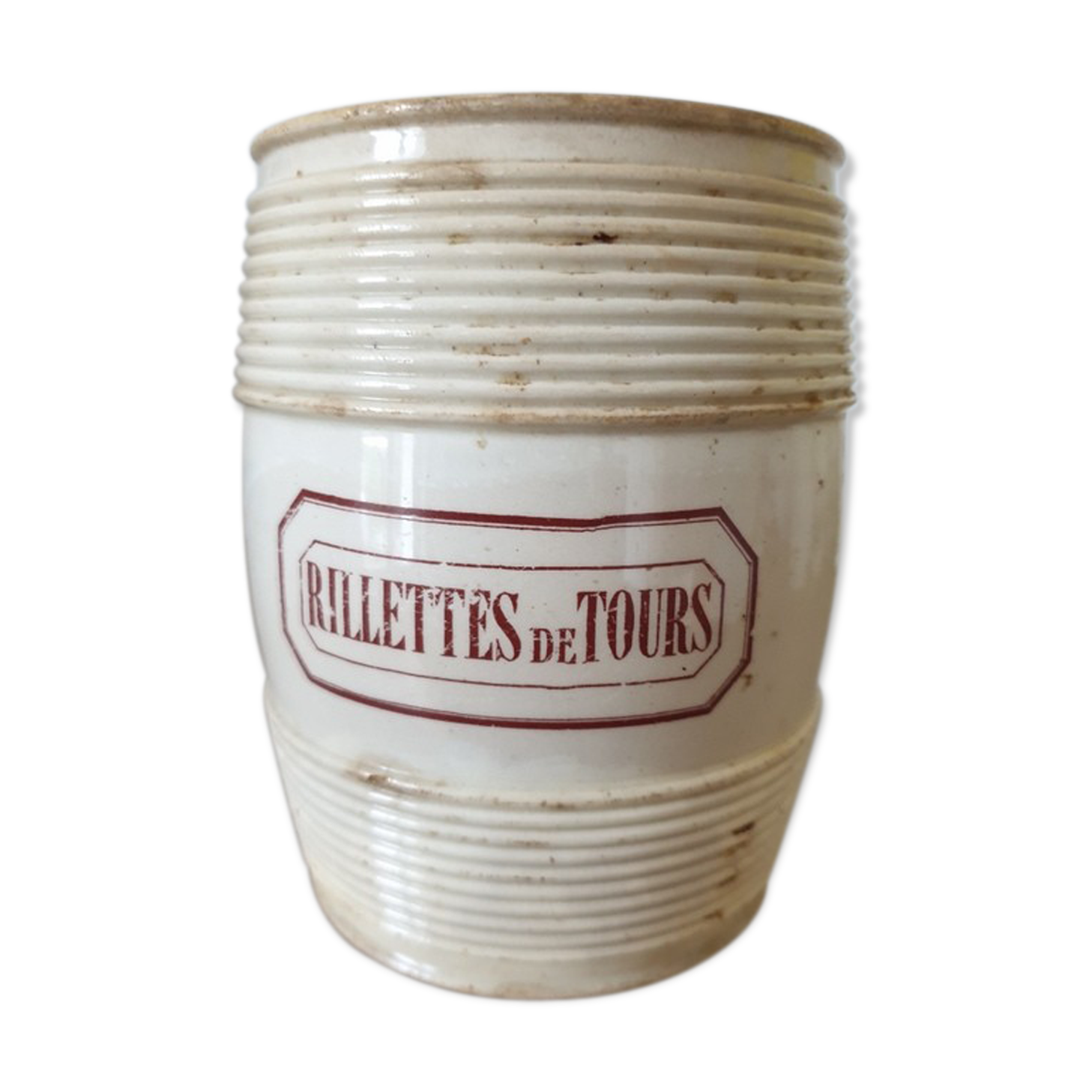 Pot à rillettes de Tours en faience de Langeais par Charles de ...