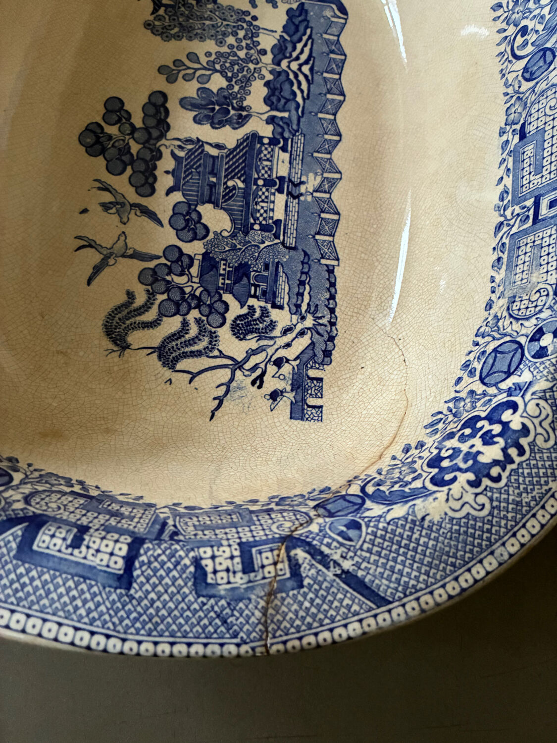 Plat en faïence belge Boch La Louvière | Selency