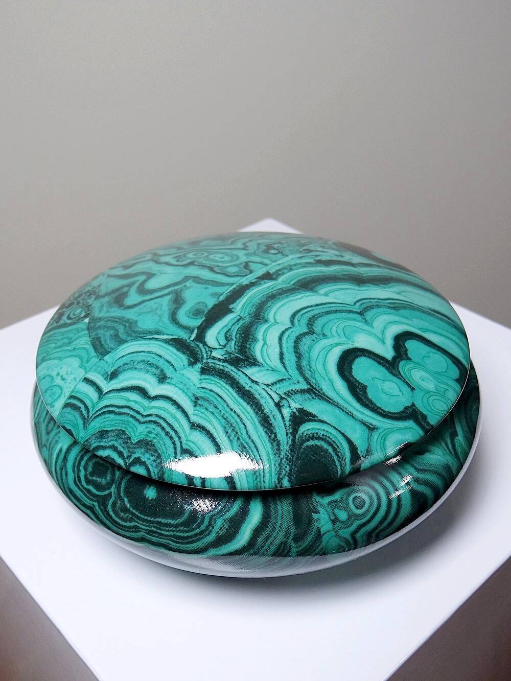 Boite à bijoux/bonbonnière porcelaine Limoges Apilco Deshoulière façon ...