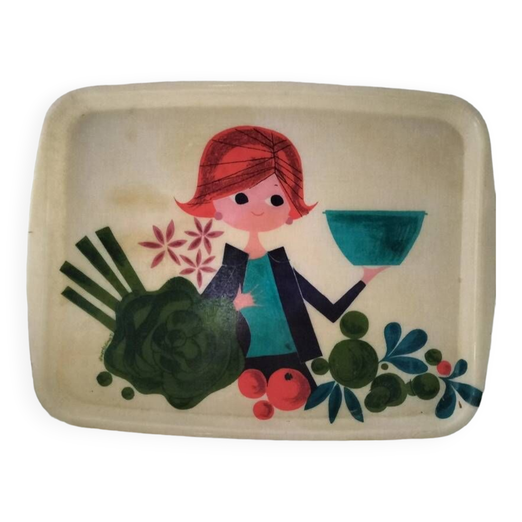 Plateau vintage Tupperware d'après Dina T | Selency