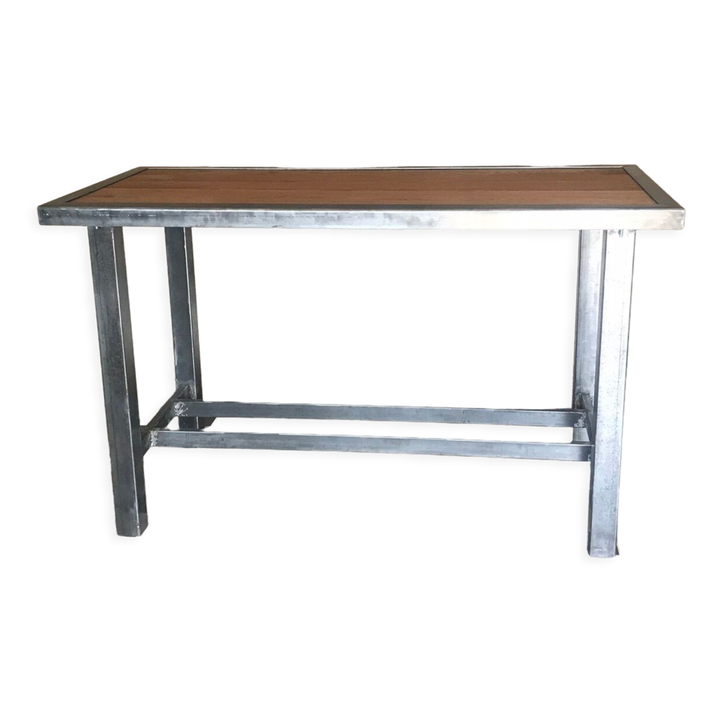 Table haute style industriel | Selency