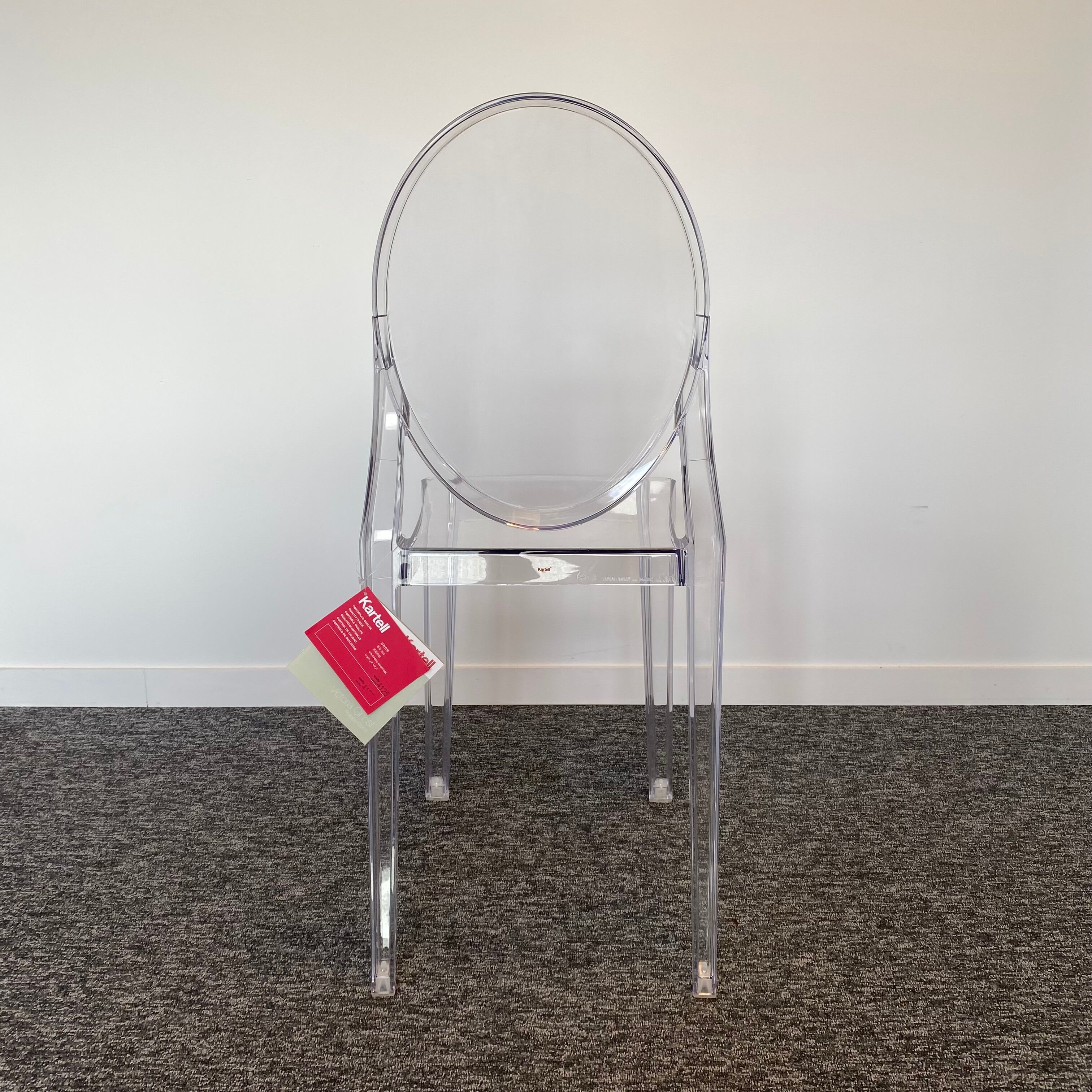 Chaise Victoria Ghost de Philippe Starck pour Kartell | Selency
