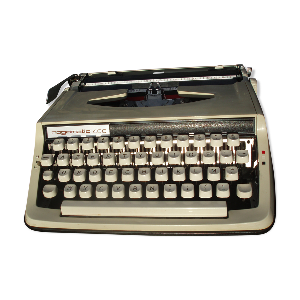 Machine a écrire Nogamatic 400 avec valise | Selency