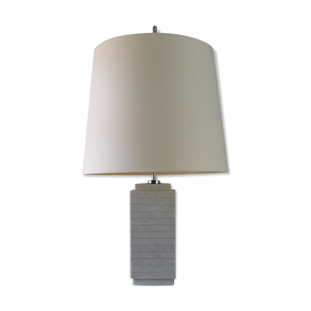 Lampe marbre Florence Knoll années 70 | Selency