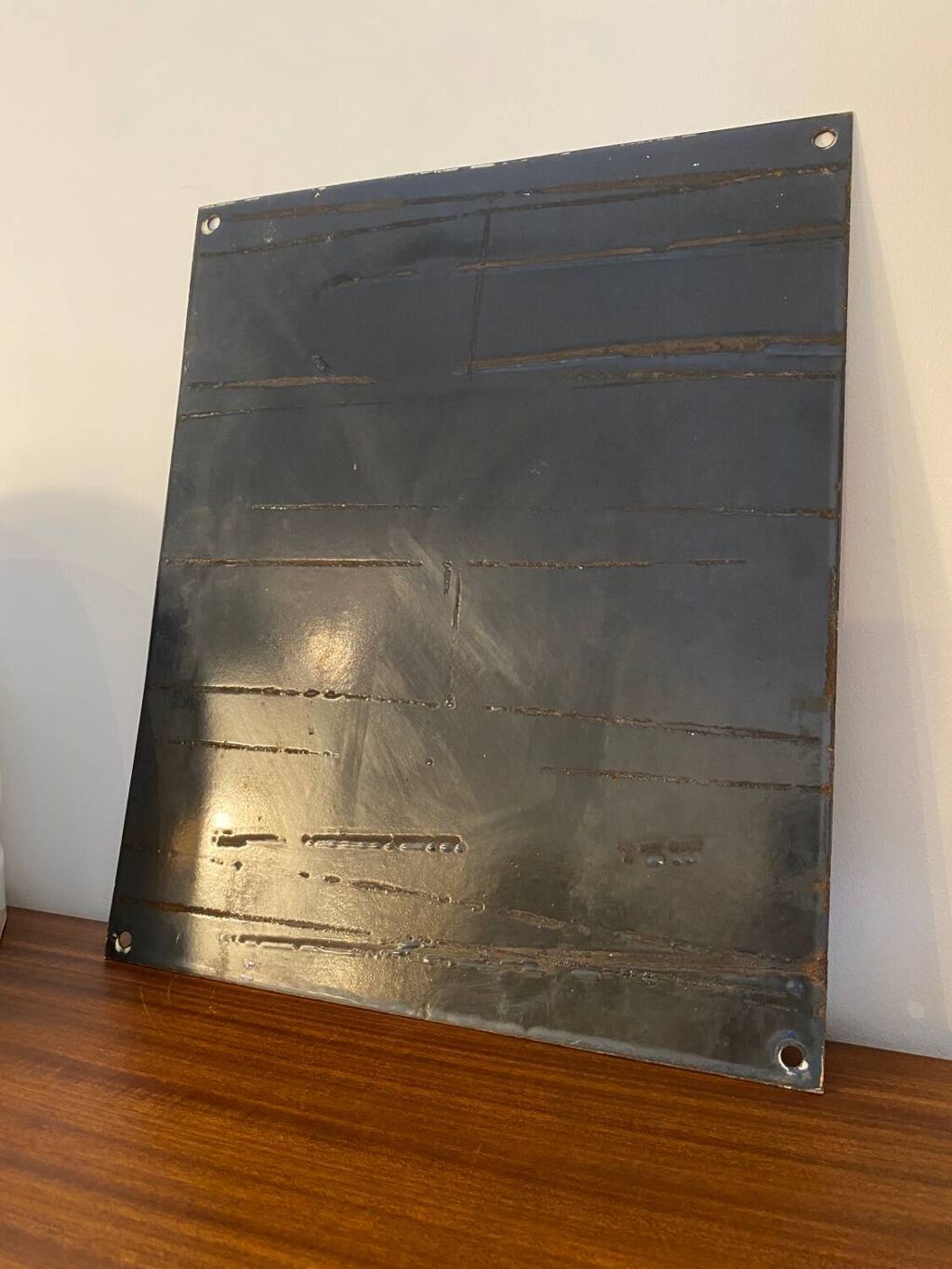 Plaque émaillée piles Mazda | Selency