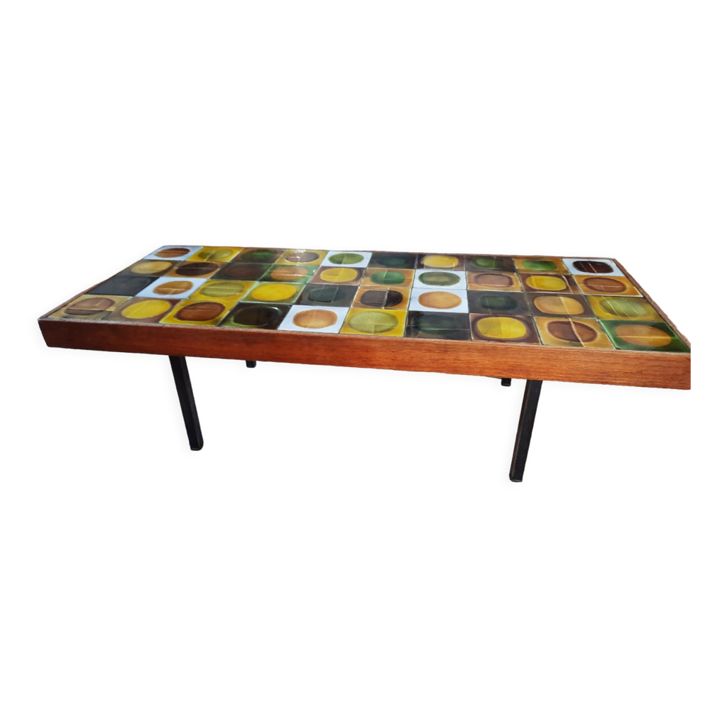 Table basse de Roger Capron | Selency
