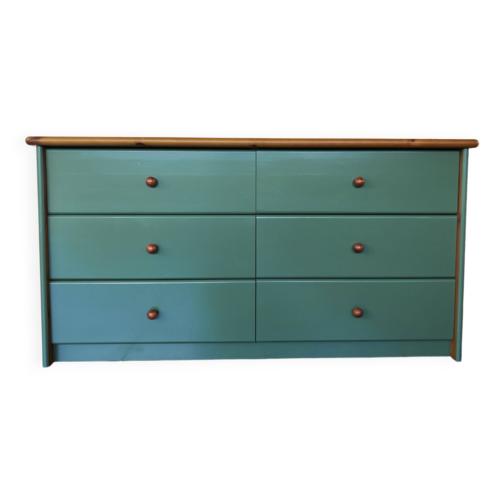 Commode en pin relooké | Selency