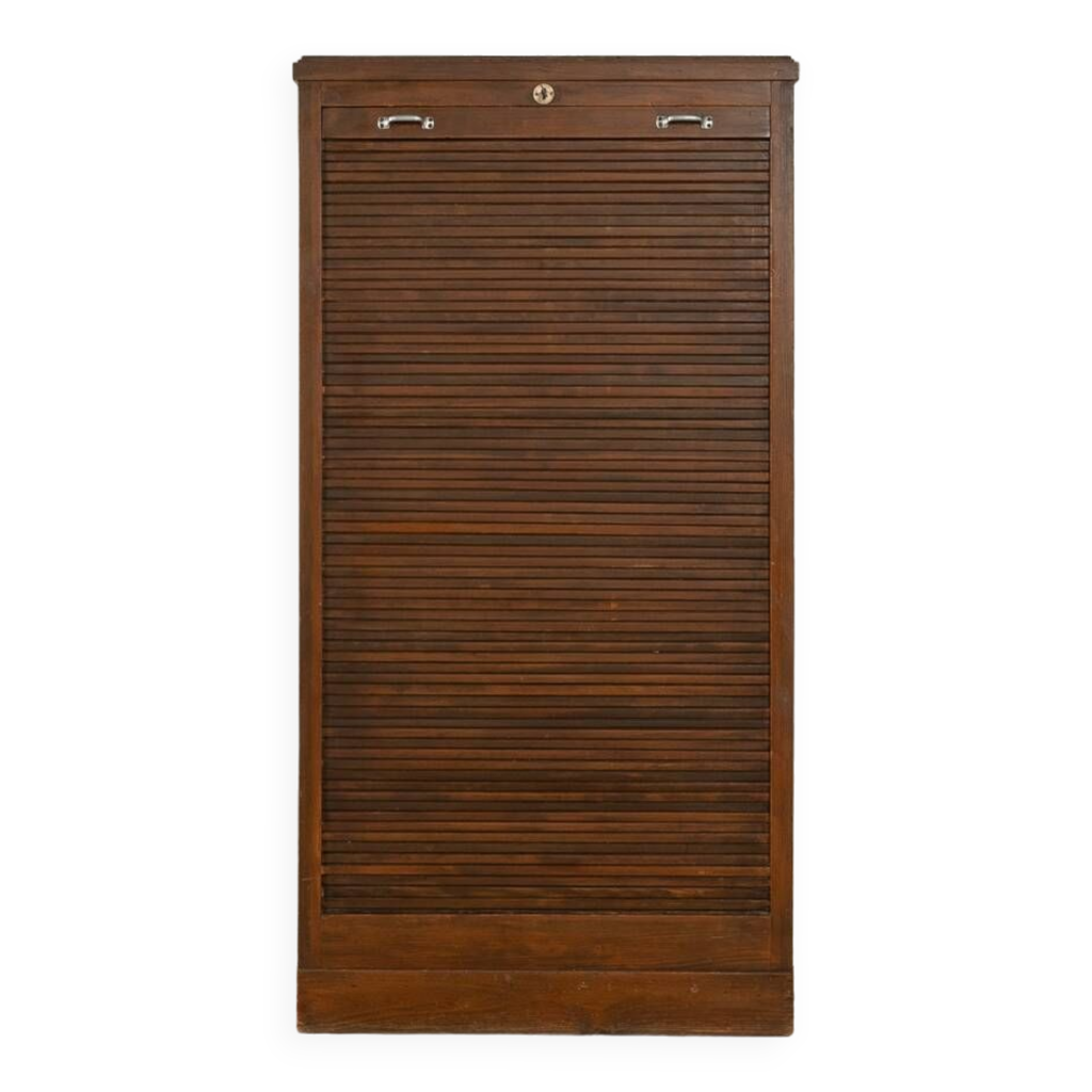 Art déco roller shutter cabinet | Selency