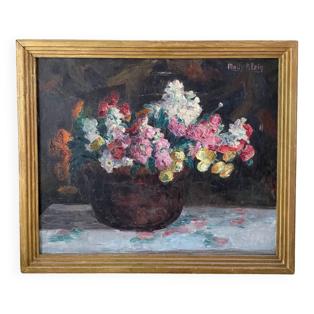 Nature morte au fleurs M. Klein | Selency