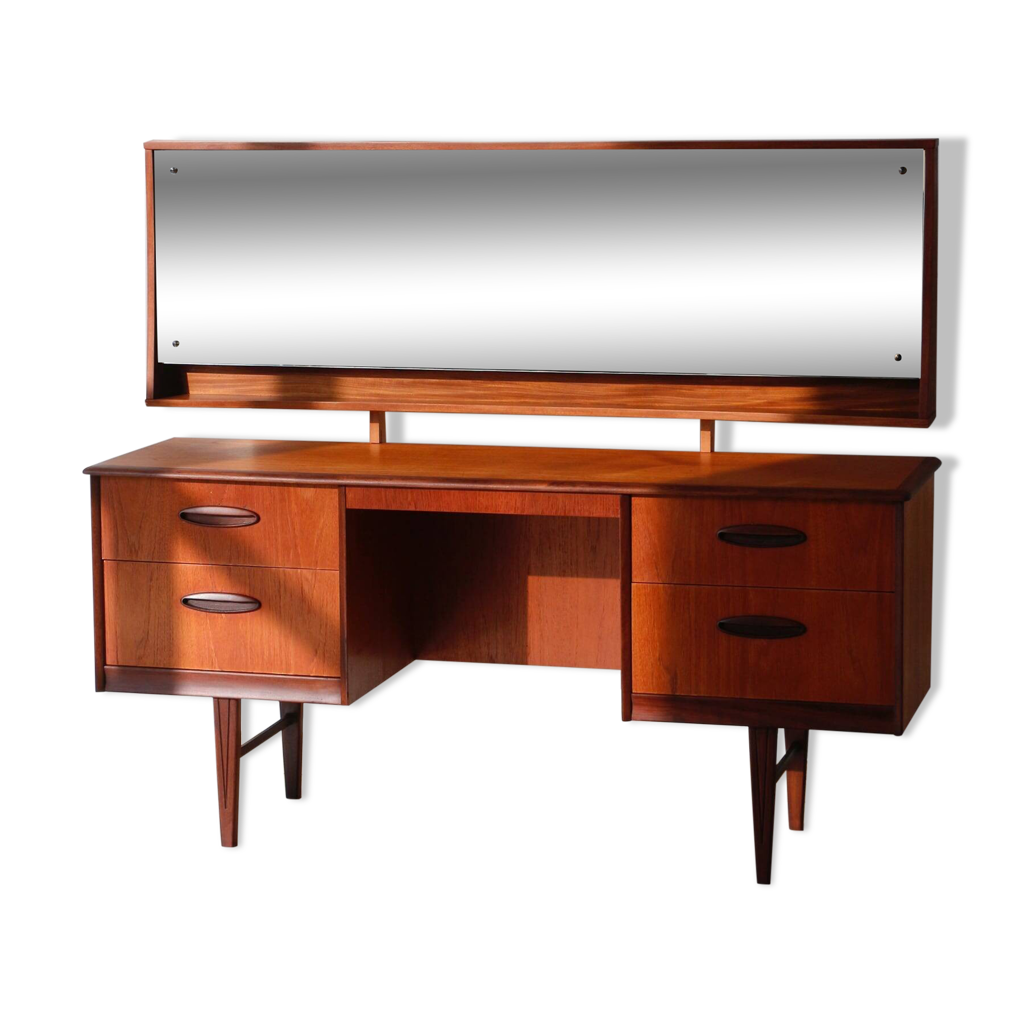 Coiffeuse scandinave en teck TAB, années 60 | Selency