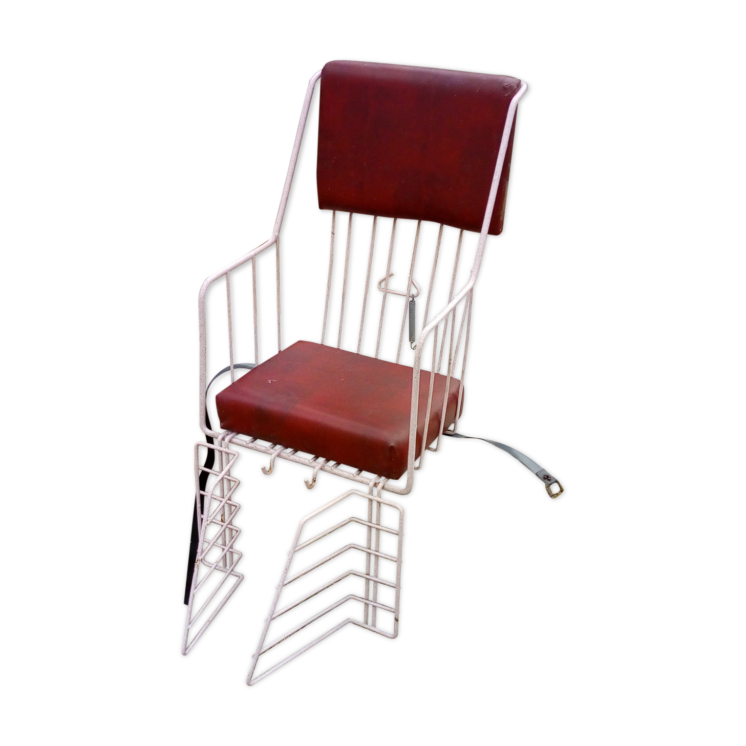 Chaise vélo vintage enfant à fixer à l'arrière d'un vélo adulte dossier ...