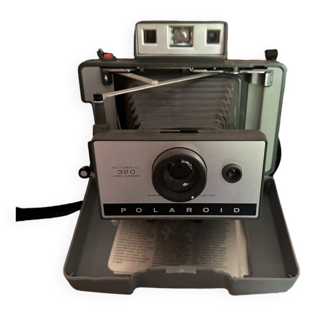 Polaroïd 320 vintage avec soufflet top deco rétro | Selency