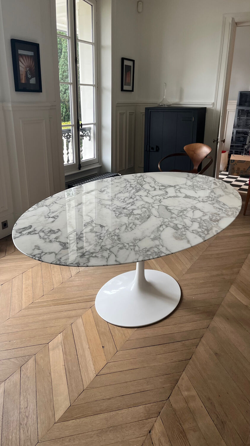 Table ovale Saarinen pour Knoll | Selency