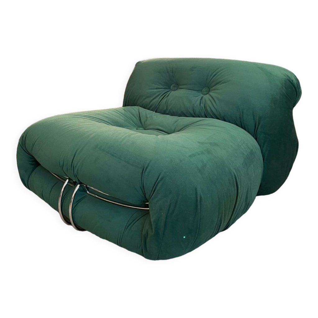 Fauteuil Soriana design Afra et Tobia Scarpa pour Cassina | Selency