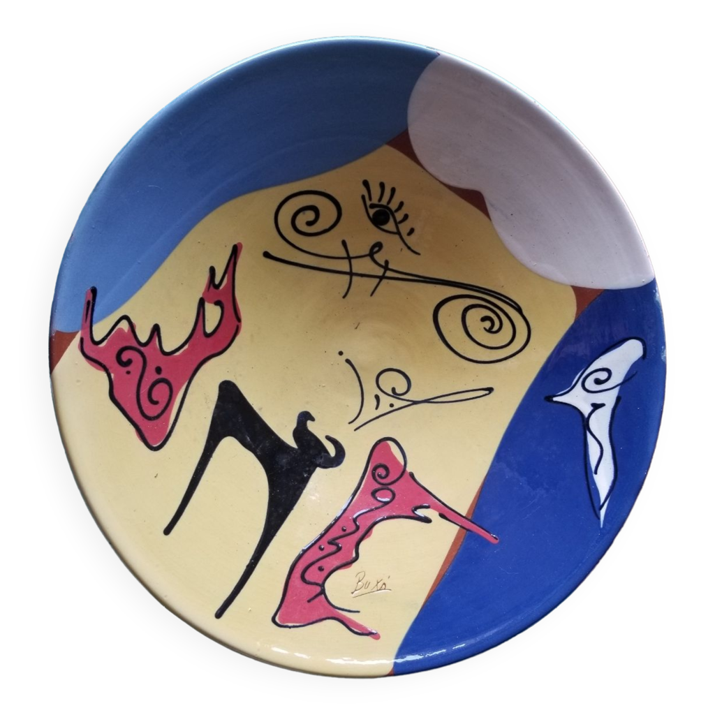 Plat signé buxo | Selency