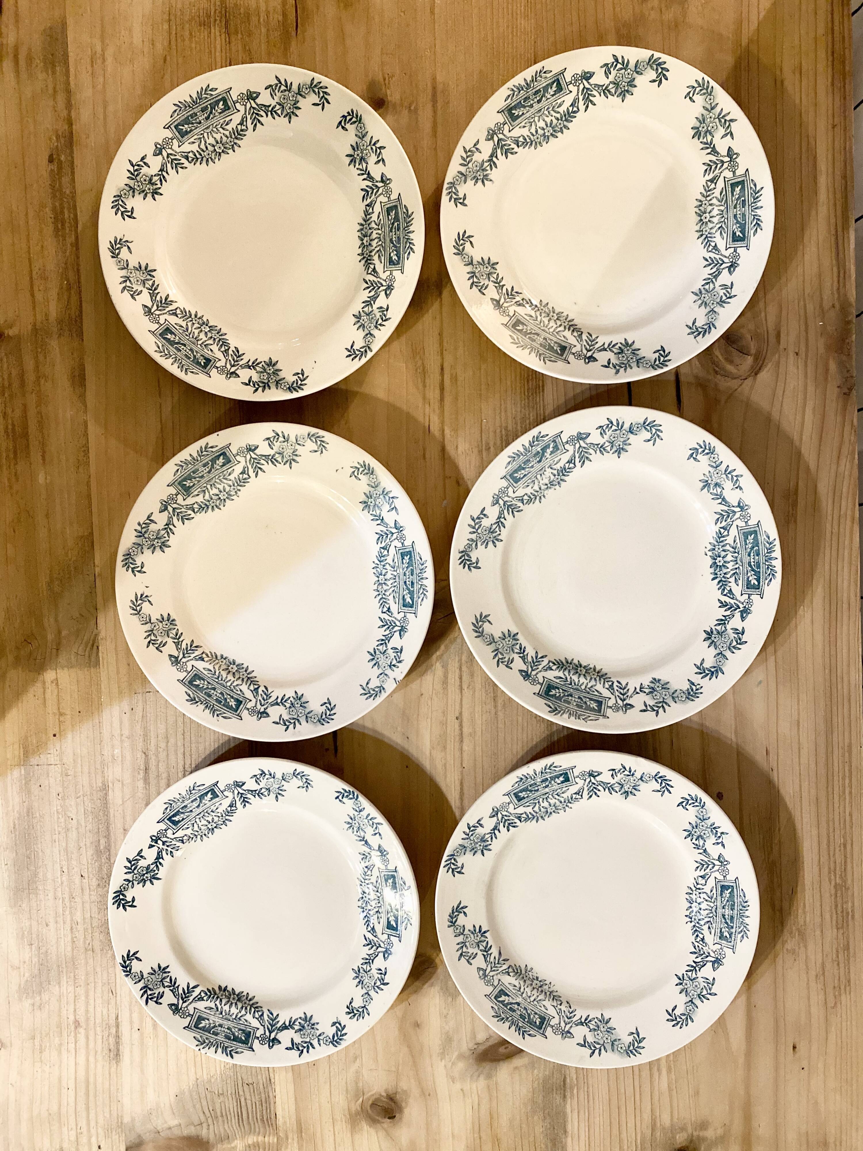 Assiettes à dessert Longchamp | Selency