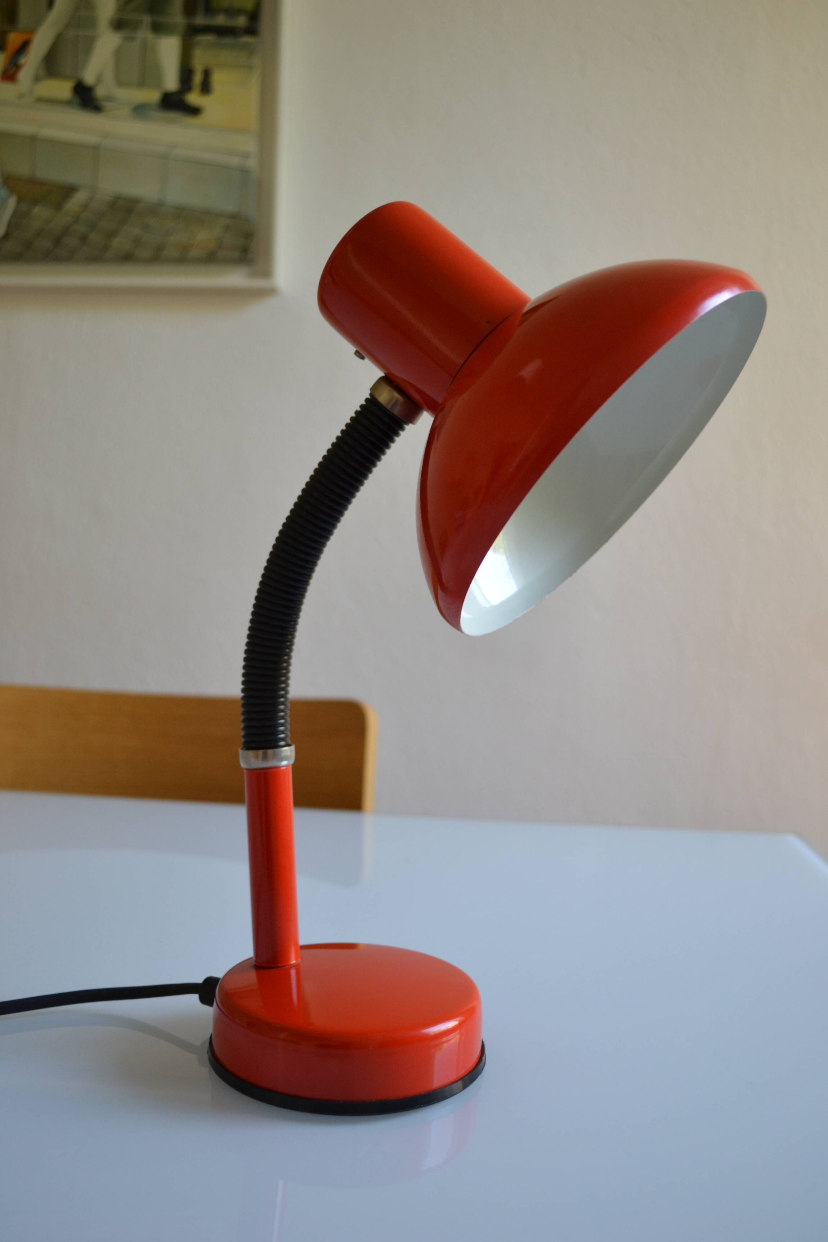 Lampe vintage orange Kema Keur | Selency