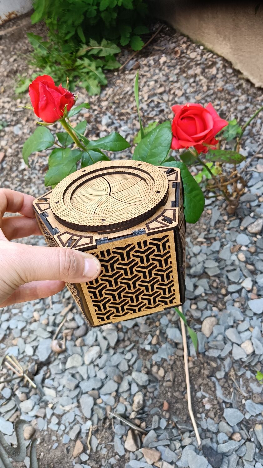 Boite Iris en mdf | Selency