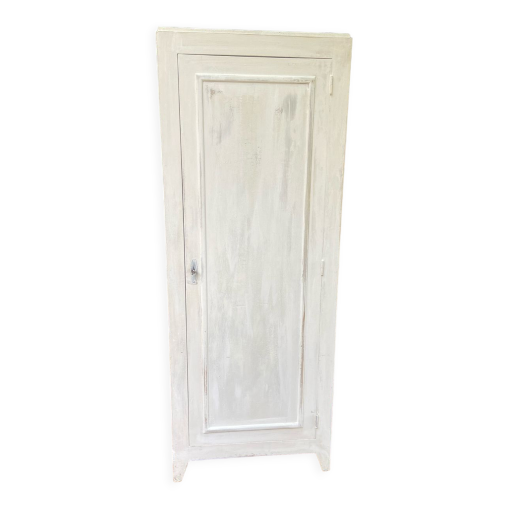 Armoire parisienne ancienne blanche | Selency