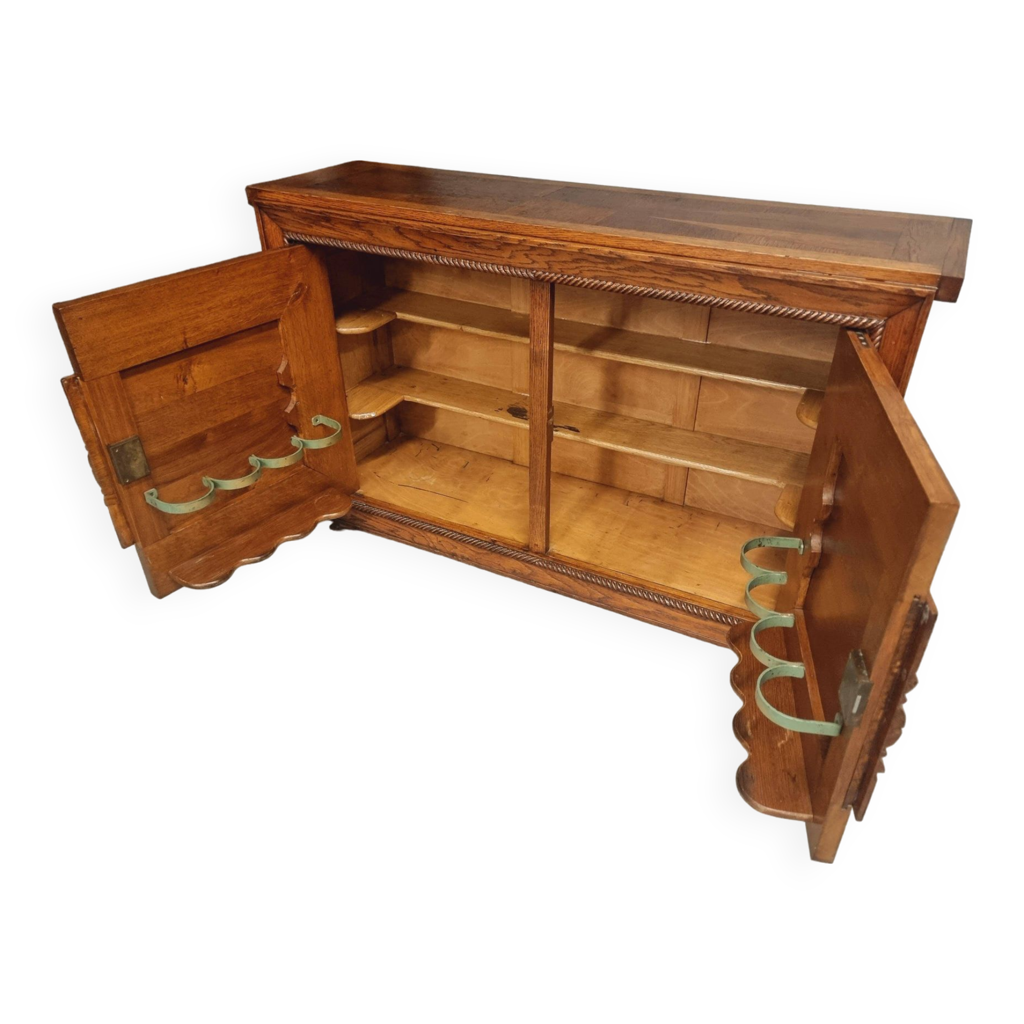 Buffet Art Déco meuble à boissons meuble design en chêne | Selency