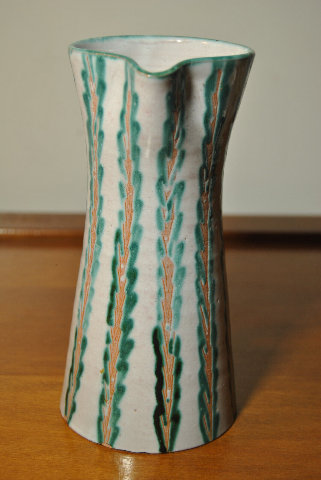 Vase pichet faïence céramique Charles Voltz Vallauris sud France | Selency