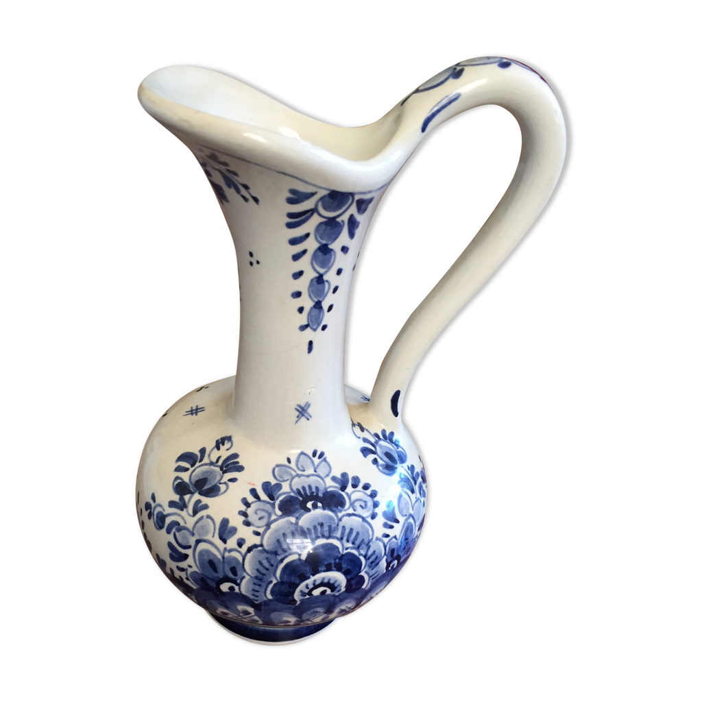 Pichet delph blue signé gs | Selency