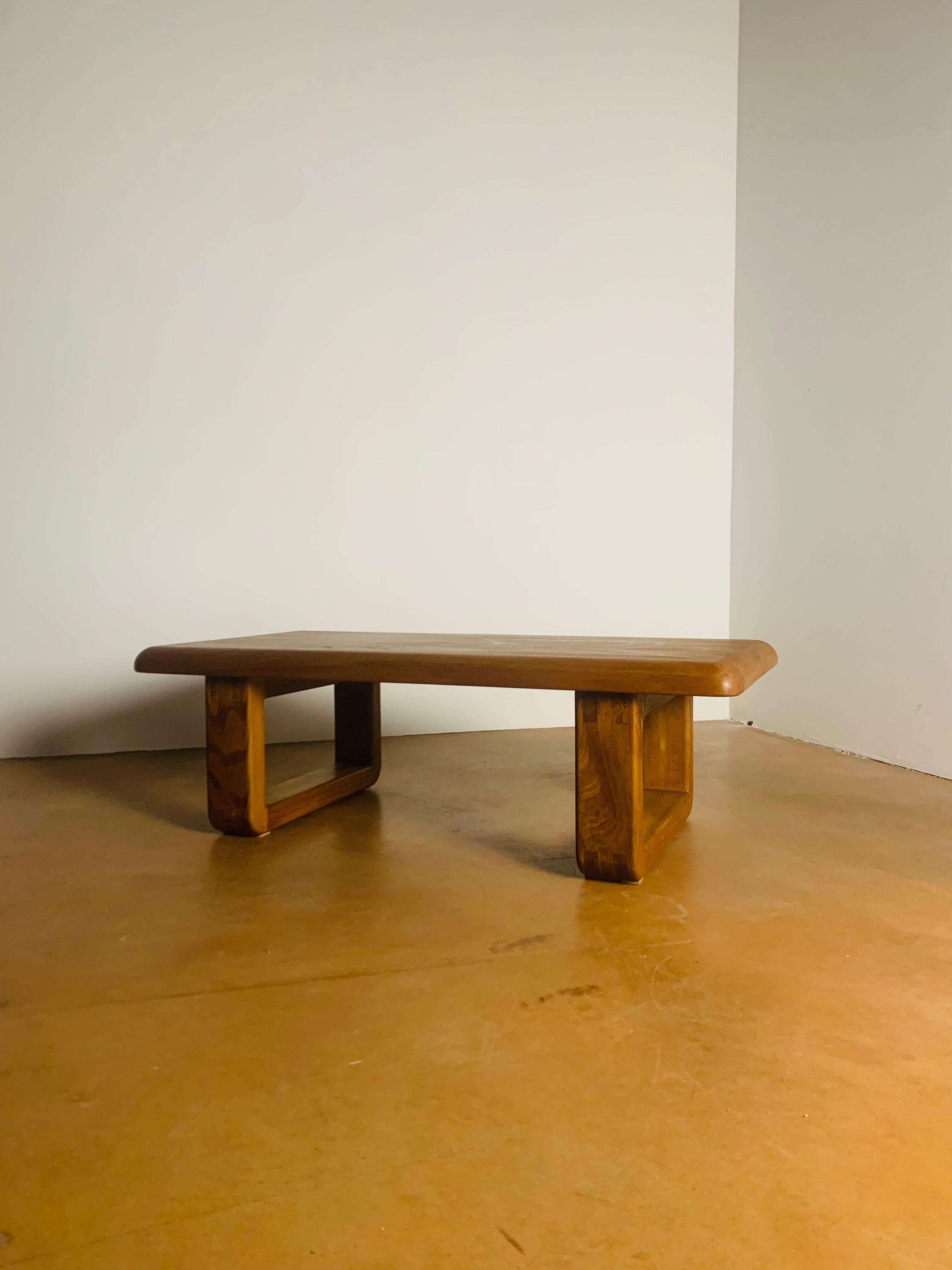 Table basse orme massif | Selency
