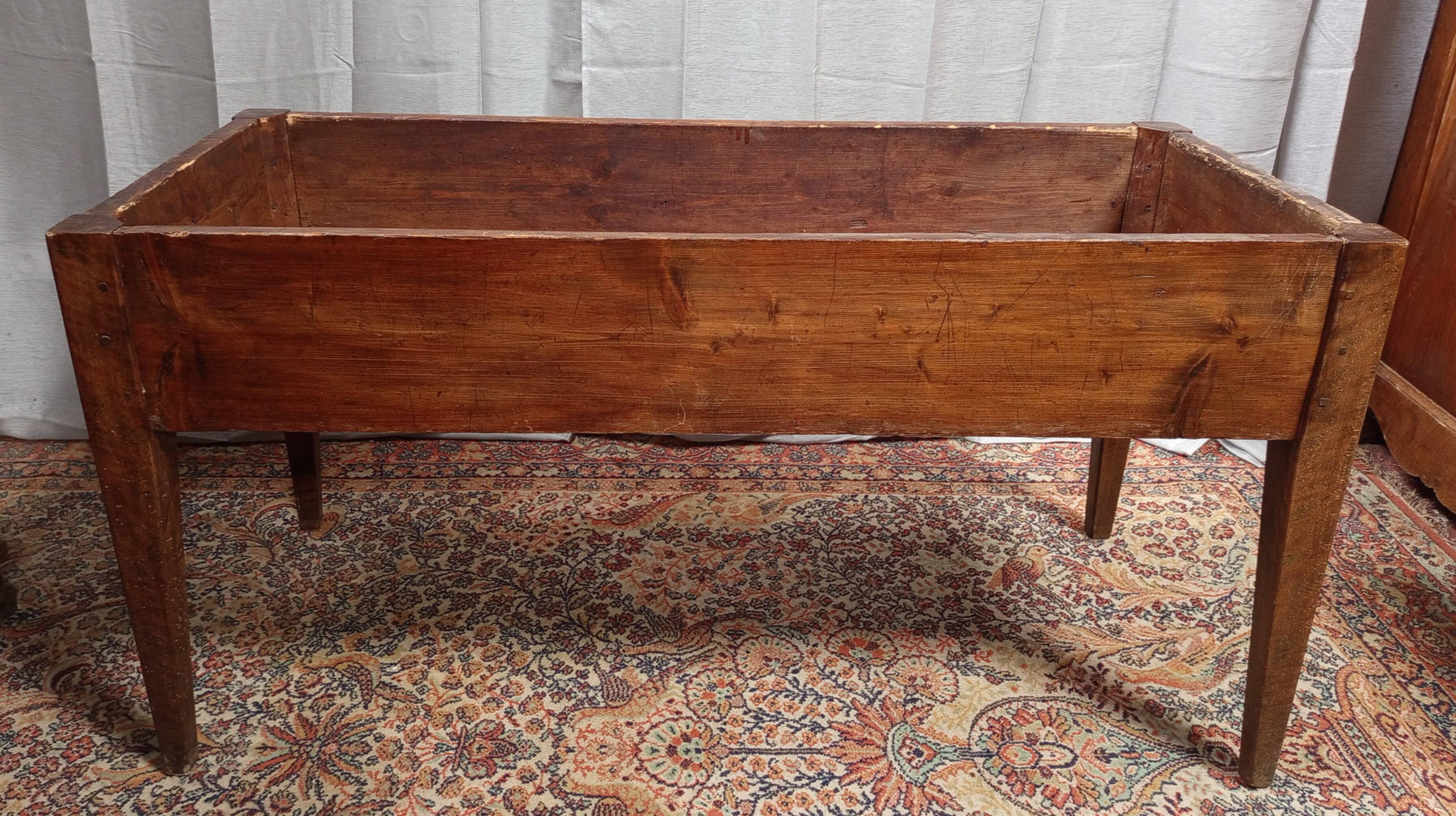 Table maie pétrin en hêtre époque 19ème | Selency