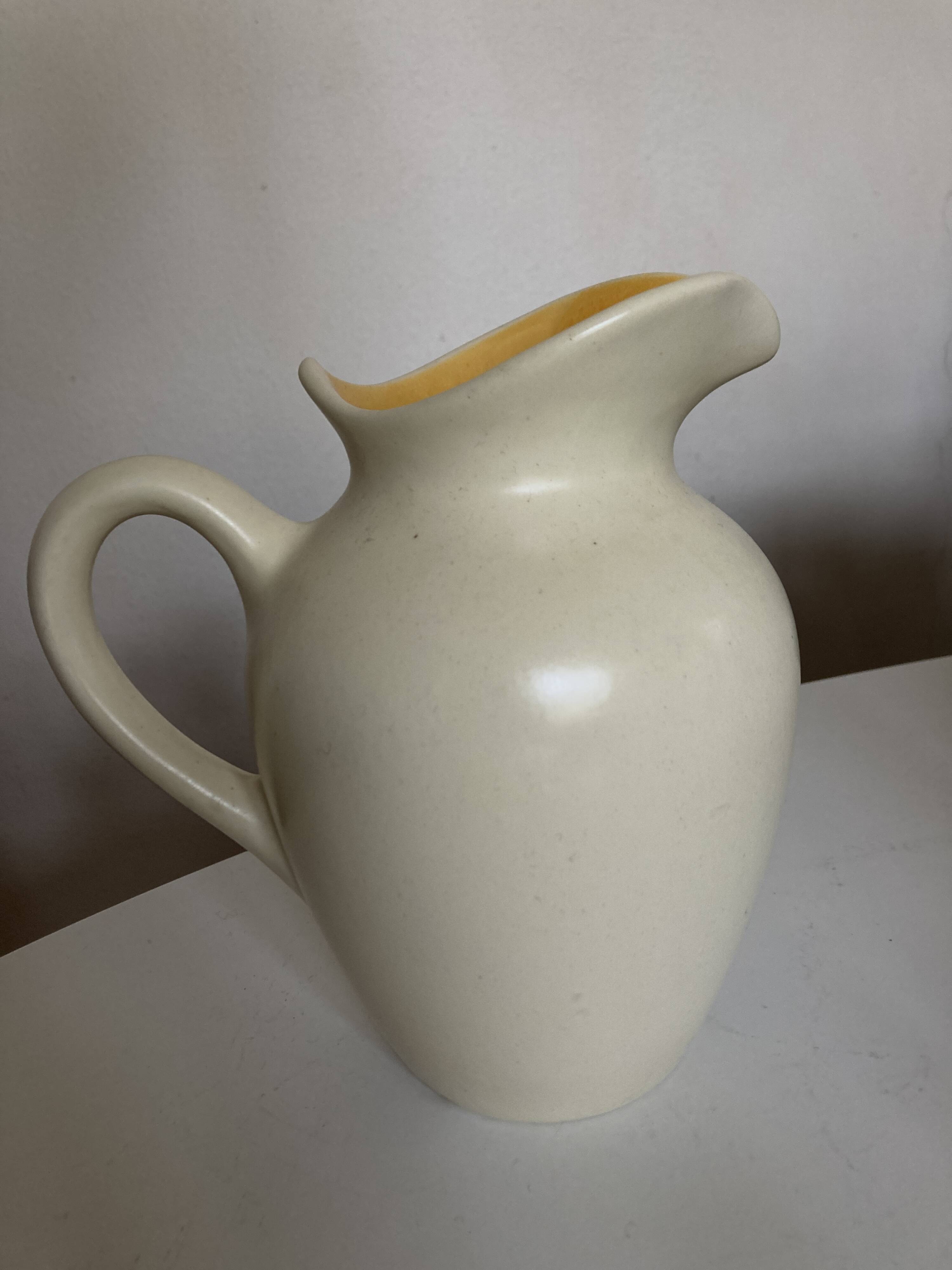 Vase pichet de céramique dans le gout de chambost vallauris 1950 | Selency